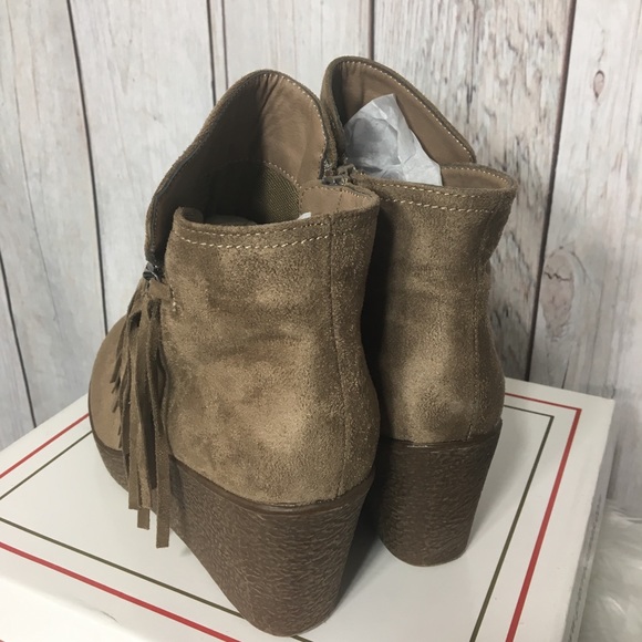 Pierre Dumas | Shoes | Pierre Dumas Womens Candy Booties Size 1 Suede ...